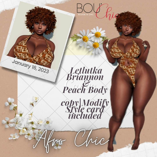 Second Life Marketplace Bou Chic Afro Chic